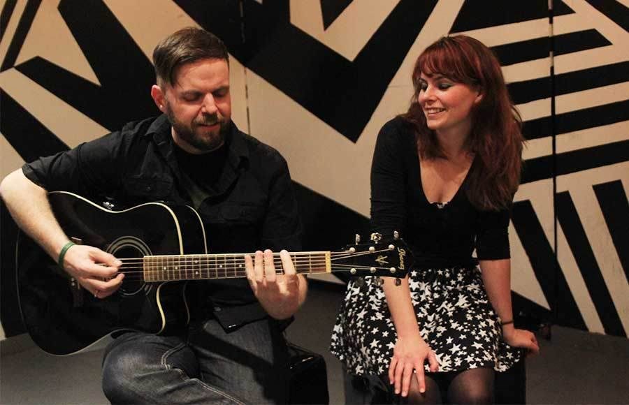 Happy Fangs - S.F. Duo Debuts Big With New EP (Interview) - Glide Magazine