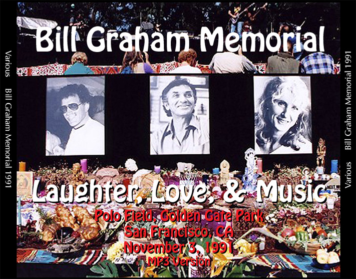 25 Years Ago Today - Bill Graham Memorial Concert Takes Place (Watch ...