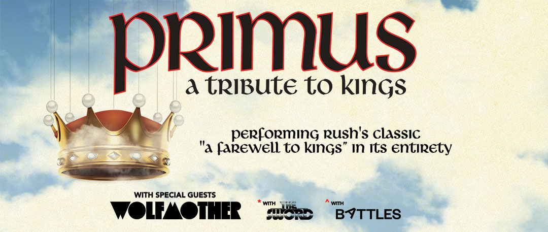 Primus Reveals 2021 'A Tribute To King' Rescheduled Dates With ...