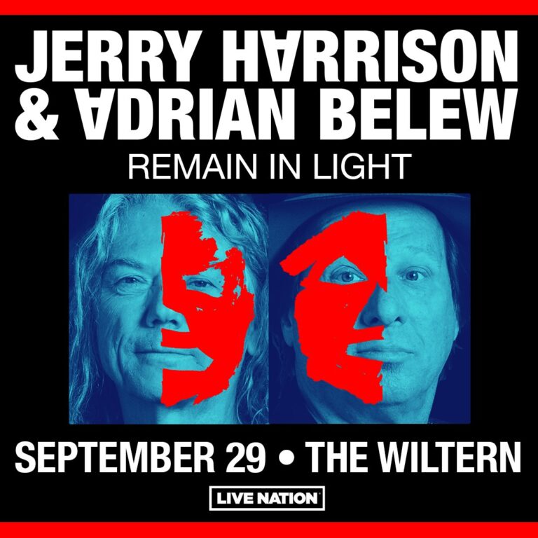 Jerry Harrison Talks Talking Heads History & Making & Performing of ...