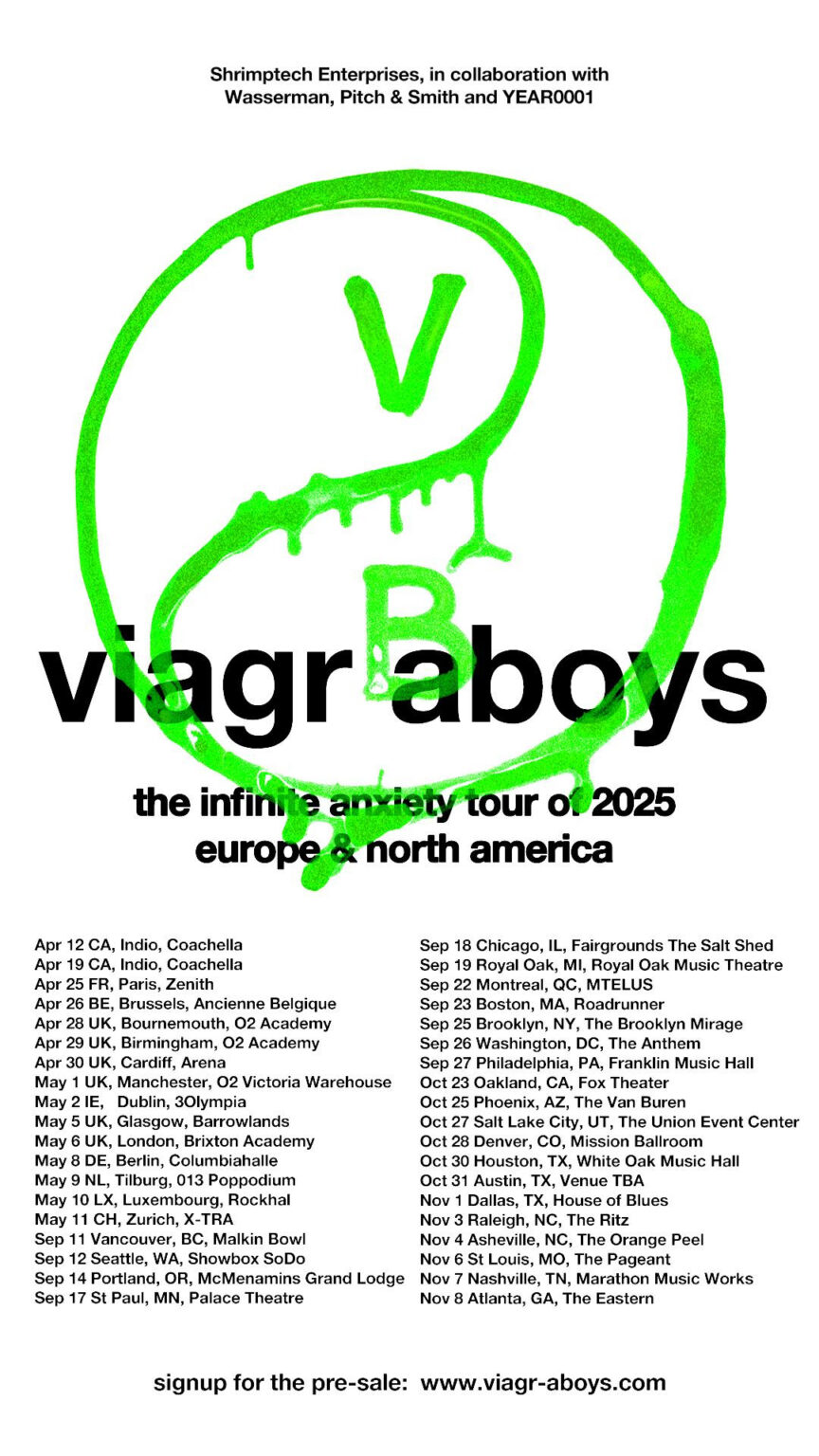 Viagra Boys Announce 2025 Infinite Anxiety Tour - Glide Magazine