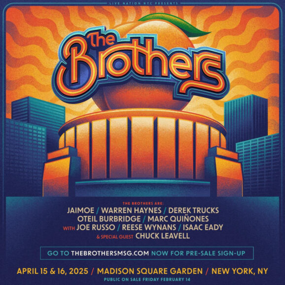 The Brothers Announce Two Nights at Madison Square Garden -Celebrating ...