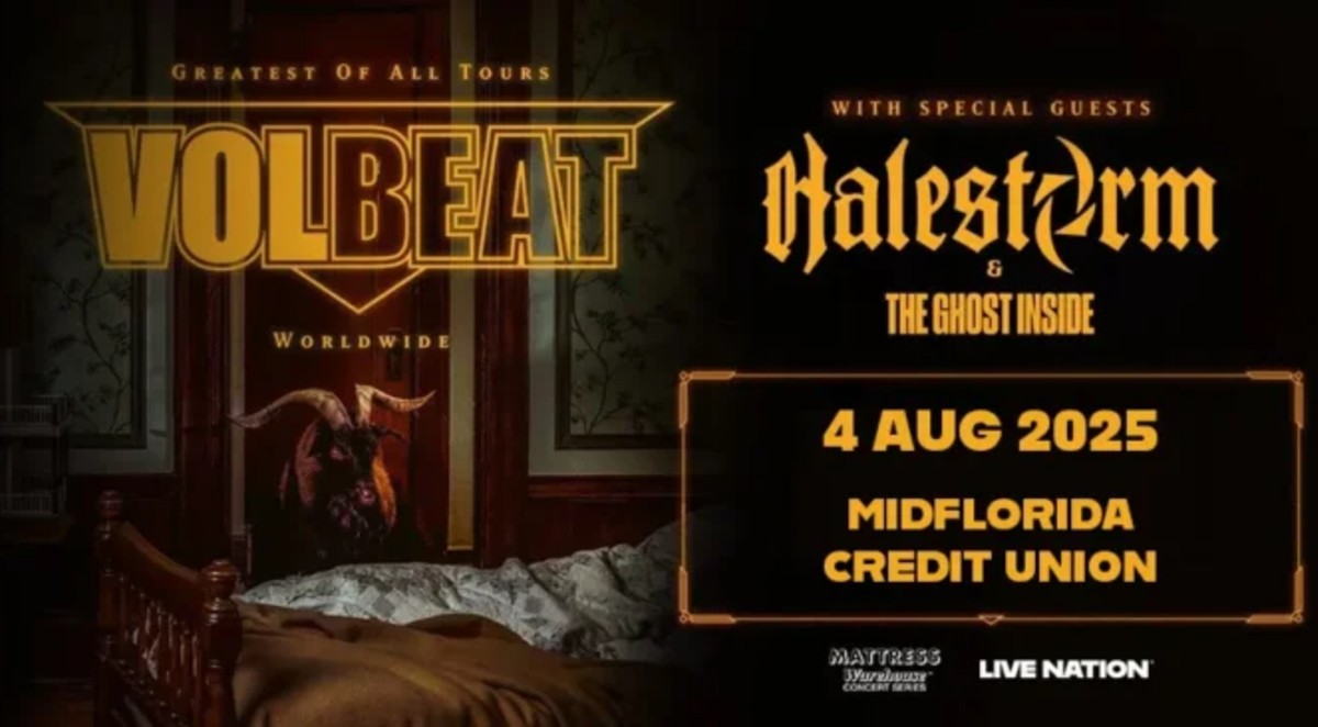 Volbeat & Halestorm Crank Up The Volume At Tampa's 'Greatest Of All ...